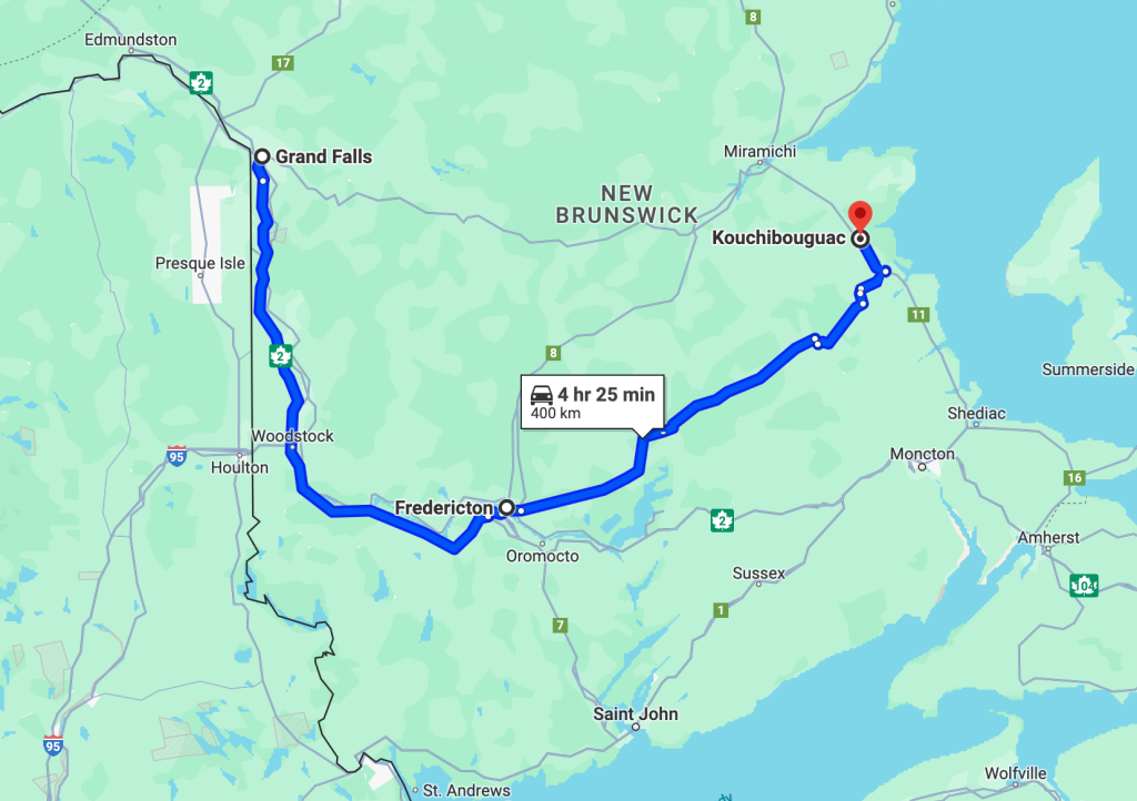 Grand Falls & Kouchibouguac, New Brunswick - Fulfillment Equation